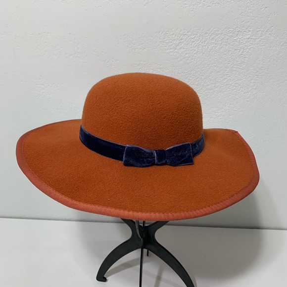 Janie and Jack | Accessories | Janie And Jack Burnt Orange Felt Sun Hat ...